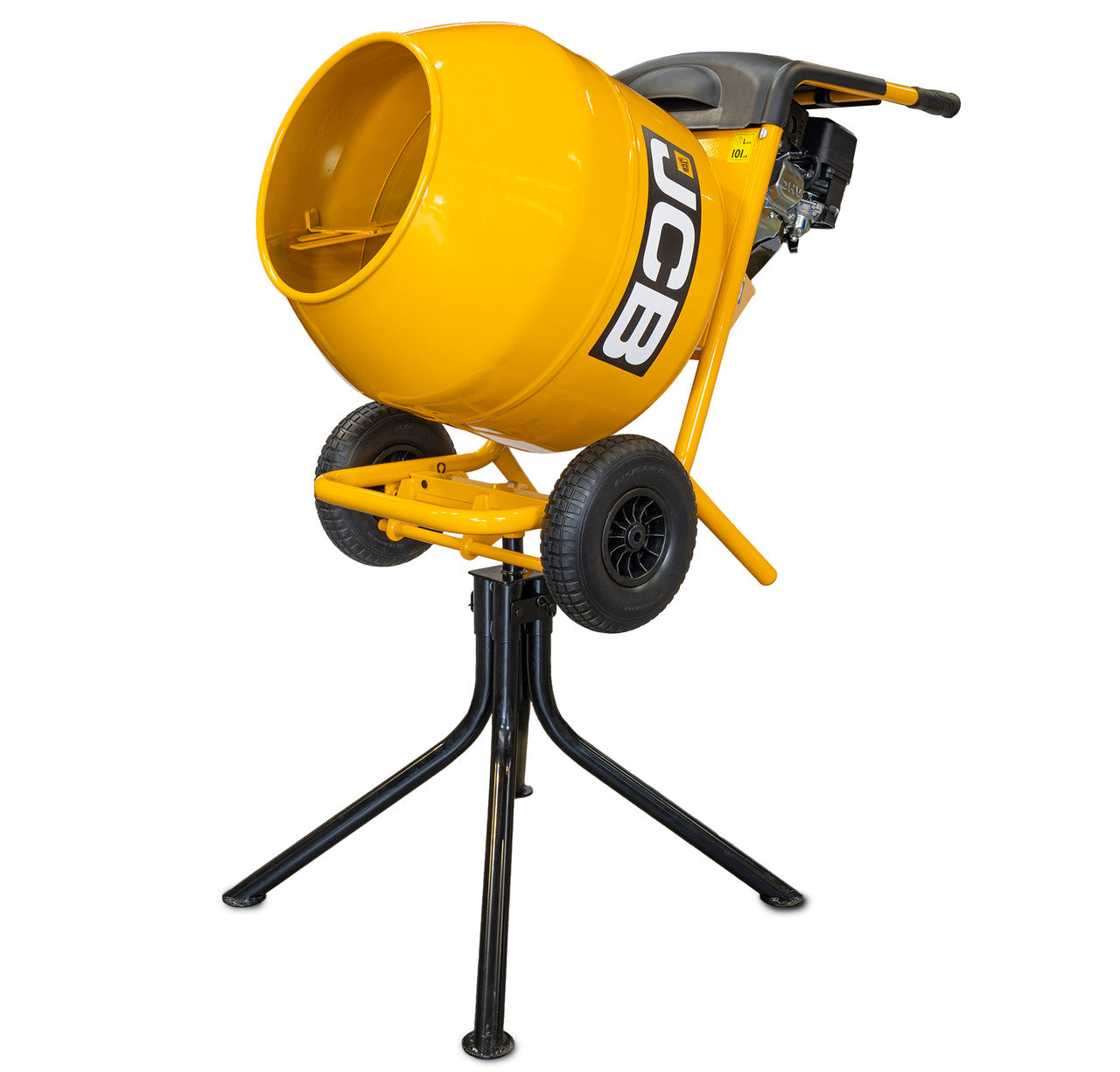 JCB Petrol 133cc 134L Seam Welded Cement Mixer 100L Working Capacity ...